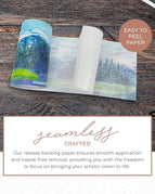 Peter Rabbit washi tapes Set of 5 Rolls. Extra Wide and Long (394") Ro ...