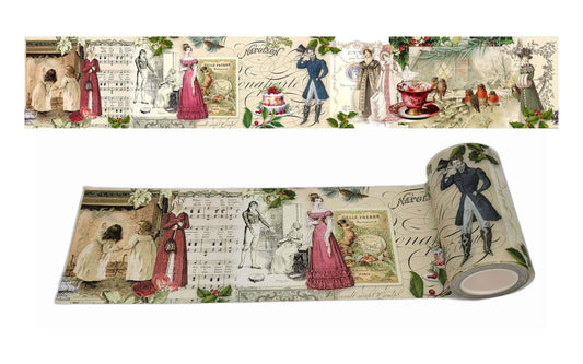 Jane Austen theme washi sticker tapes and playing cards - Serenity Fair ...